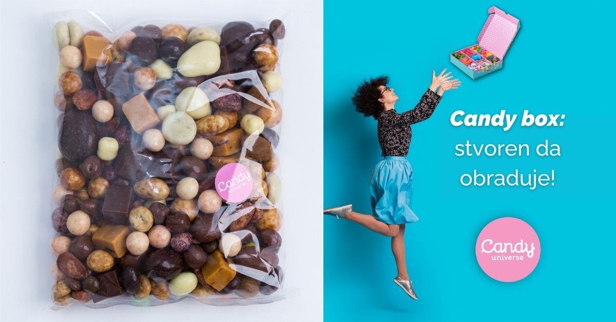 Za mene! Čokoladne dražeje 1 Kg