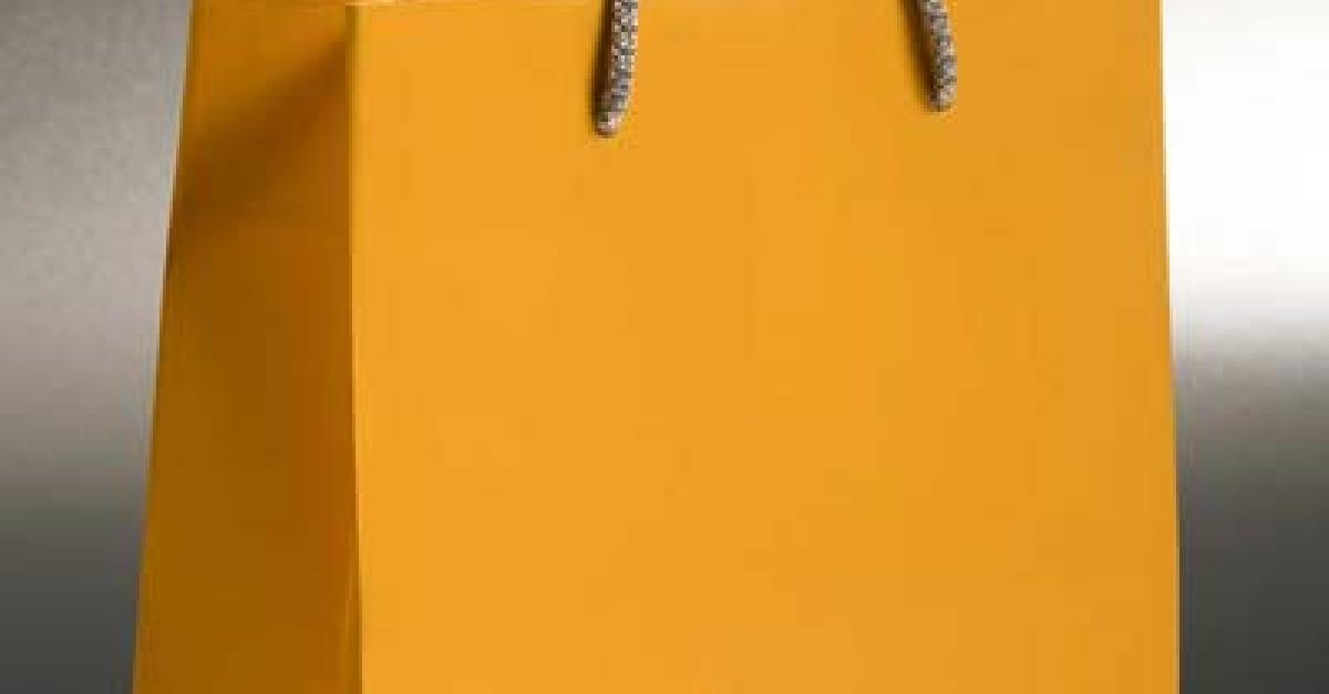 Tipske luksuzne kese - žute/male