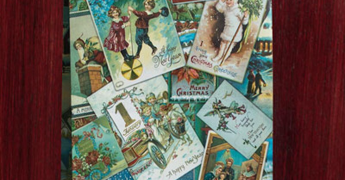 Tipske luksuzne kese „Stare razglednice“